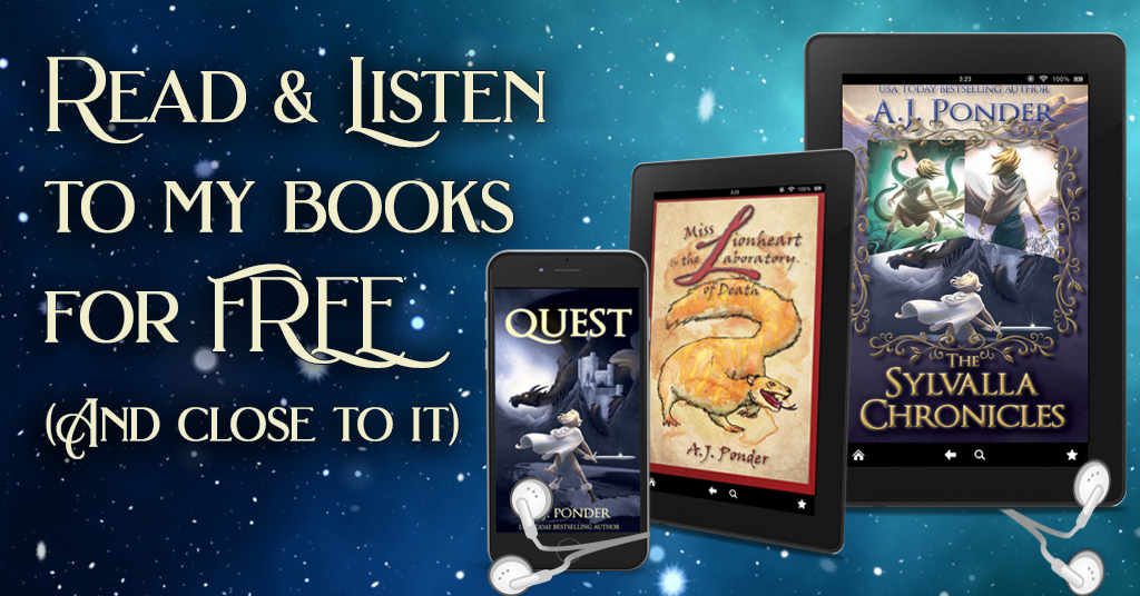 How to Read & Listen to my books for FREE (or almost free) - Ponder Books